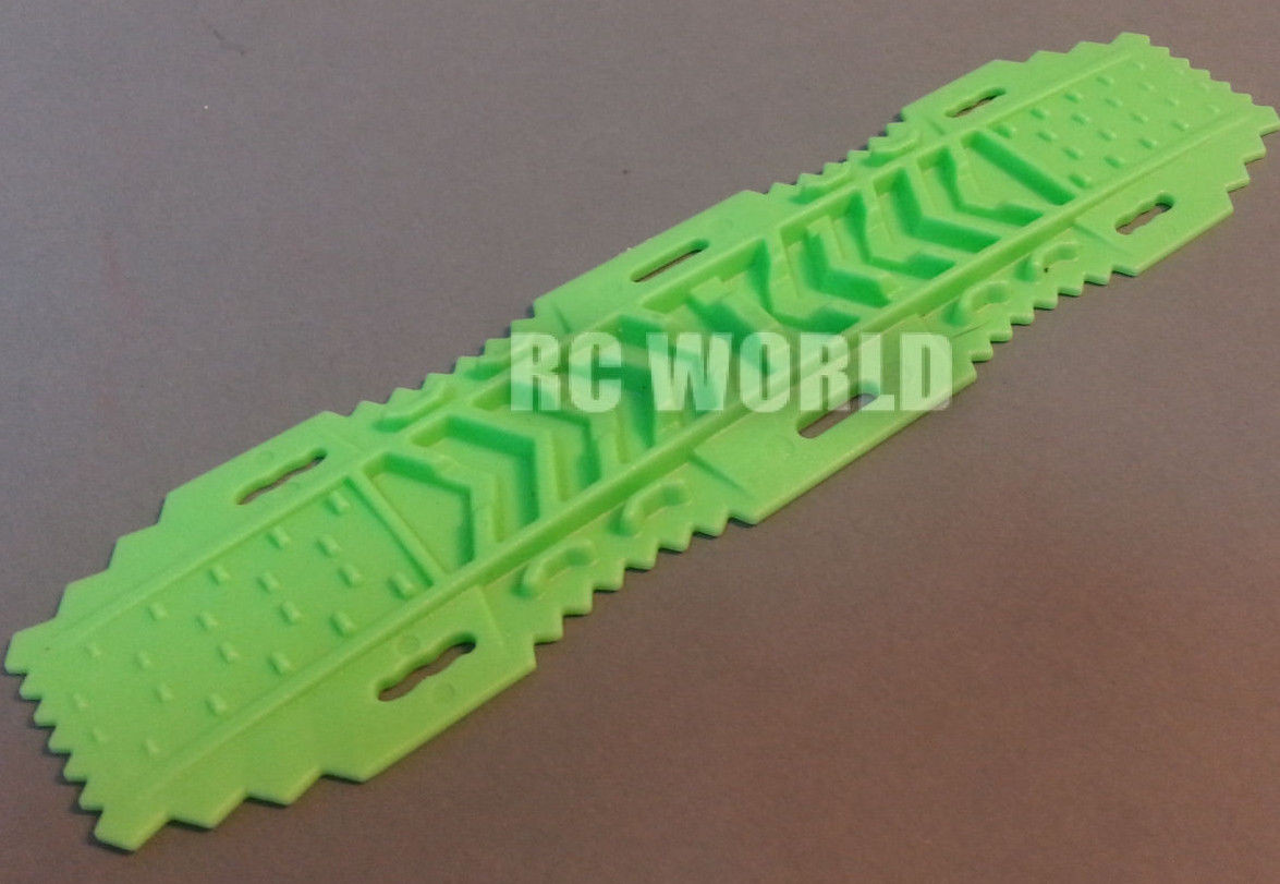 AXIAL SCX10 Jeep Deadbolt Scale RECOVERY RAMPS Extraction LADDER Green ...