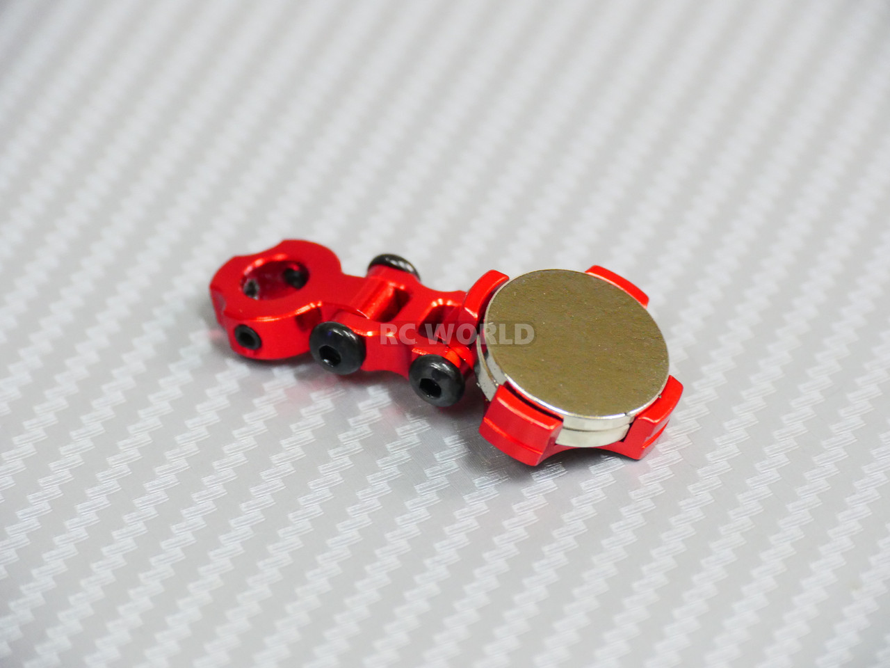 RC MAGNETIC BODY MOUNTS Body Post *SET OF 2* Red
