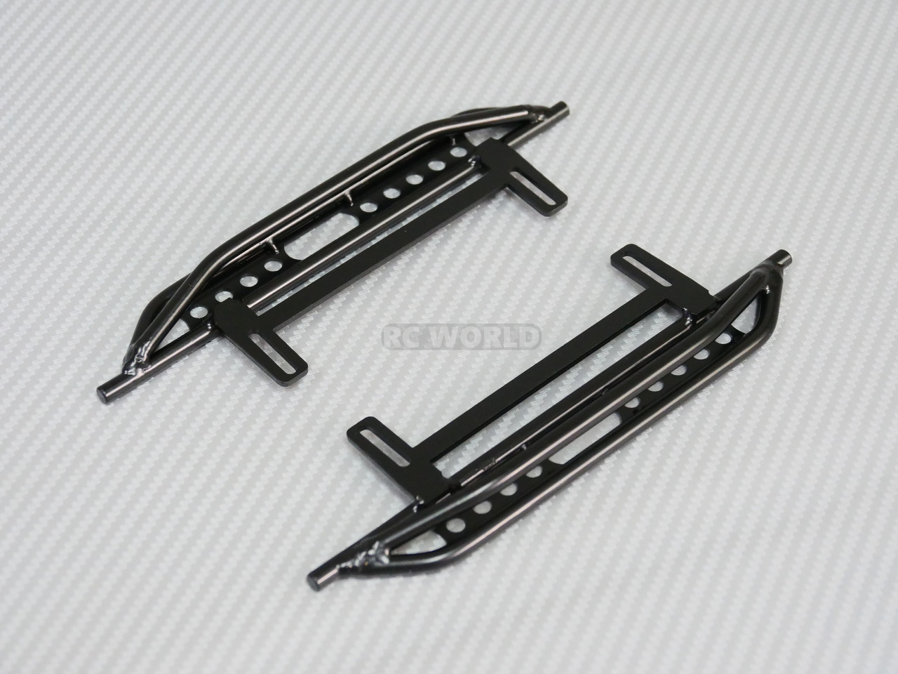 Axial JEEP SCX10 II Side Step Running Bars STEEL SKID PLATES Left ...