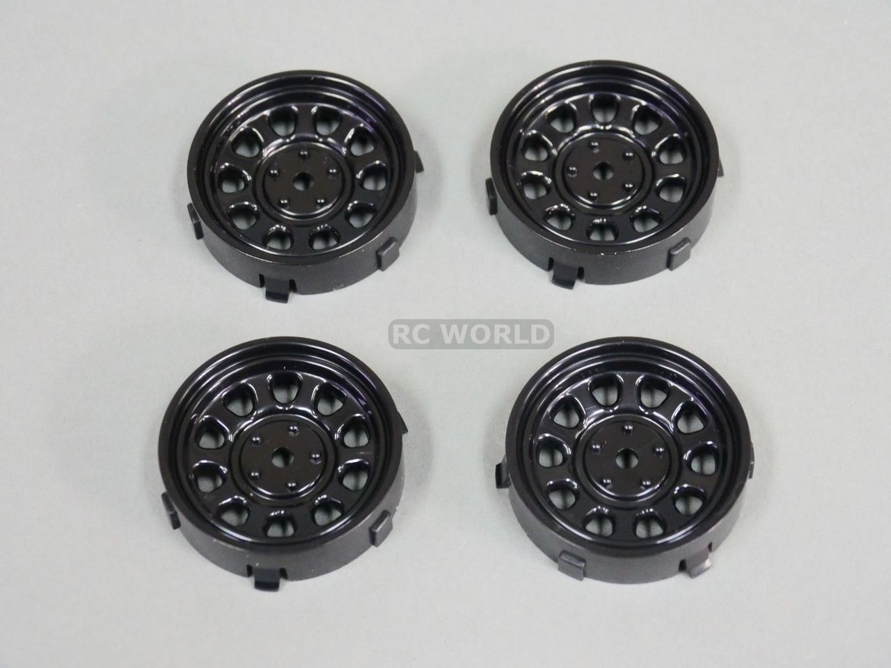 1/10 Tetsujin SUNFLOWER CHROME Adjustable Offset 3-6-9mm -4 RIMS