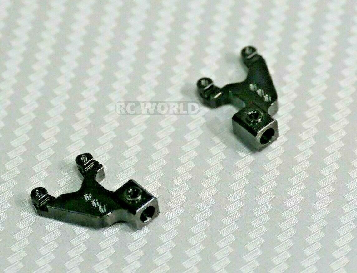Axial SCX24 Metal Shock Mount Aluminum (2pcs) BLACK