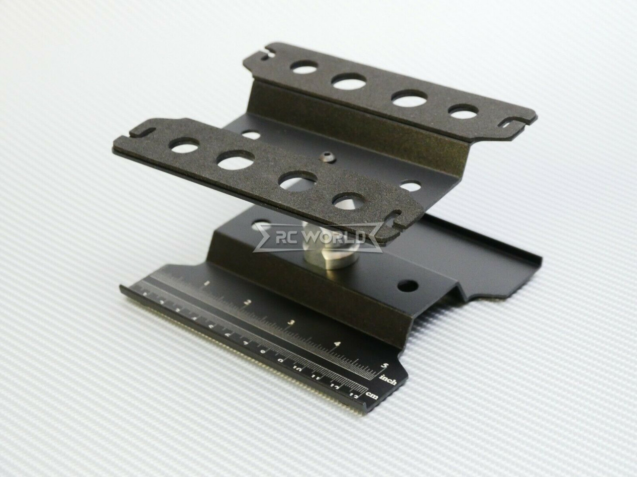 1/10 Metal WORK STAND Maintenance Lift Chassis Tool -RED-