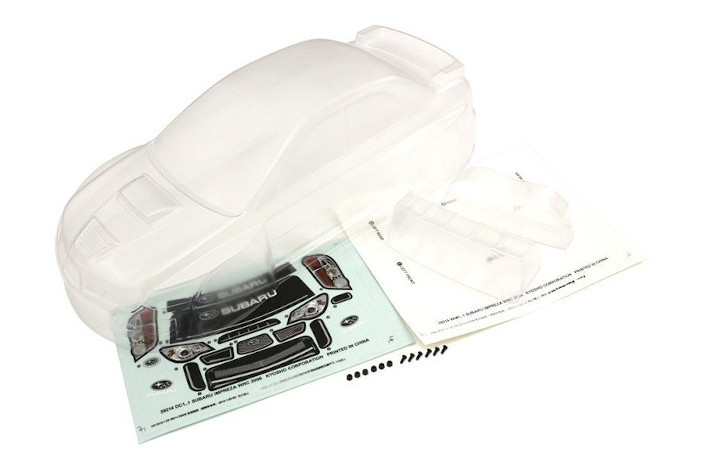 Kyosho 1/10 RC Body Shell SUBARU IMPREZA WRC 2006 -CLEAR- #39214