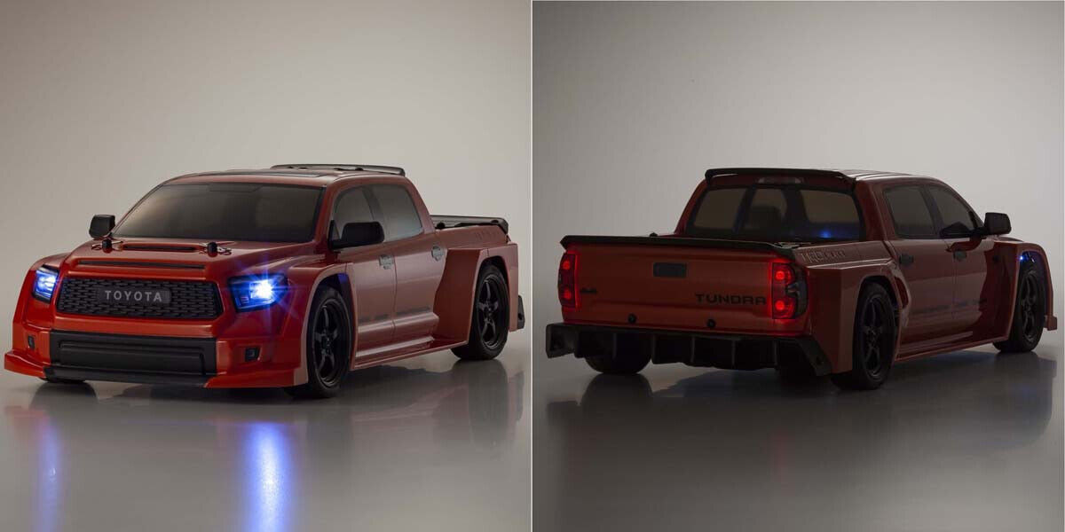 Kyosho 1/10 RC Body Shell TOYOTA TUNDRA Pickup Widebody Truck -CLEAR- # ...