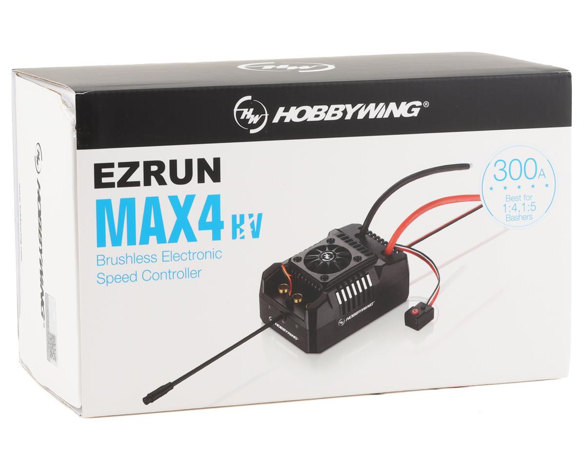 Hobbywing MAX4 Sensored Brushless ESC 300 Amp 6-12S