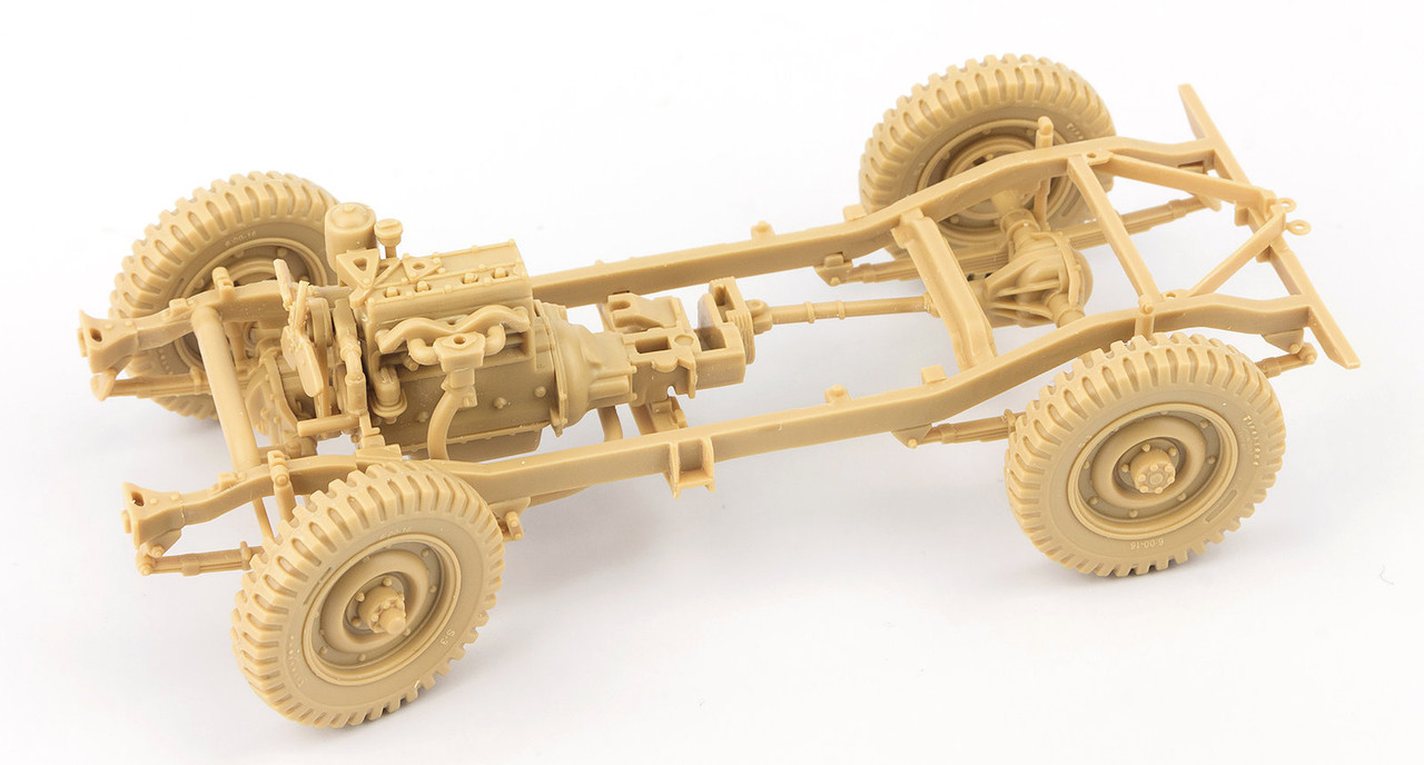 Meng 1/35 MB Jeep Military Truck Plastic Model Kit