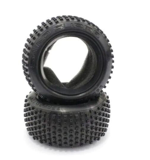 Kyosho 1/10 BUGGY TIRES Block Tire 50x83x36mm Soft (OPTIMA) OTT244SB
