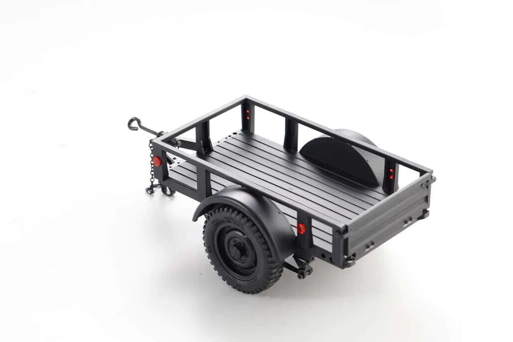 FMS 1/18 TRAILER For FCX18 *OPEN*-SILVER-