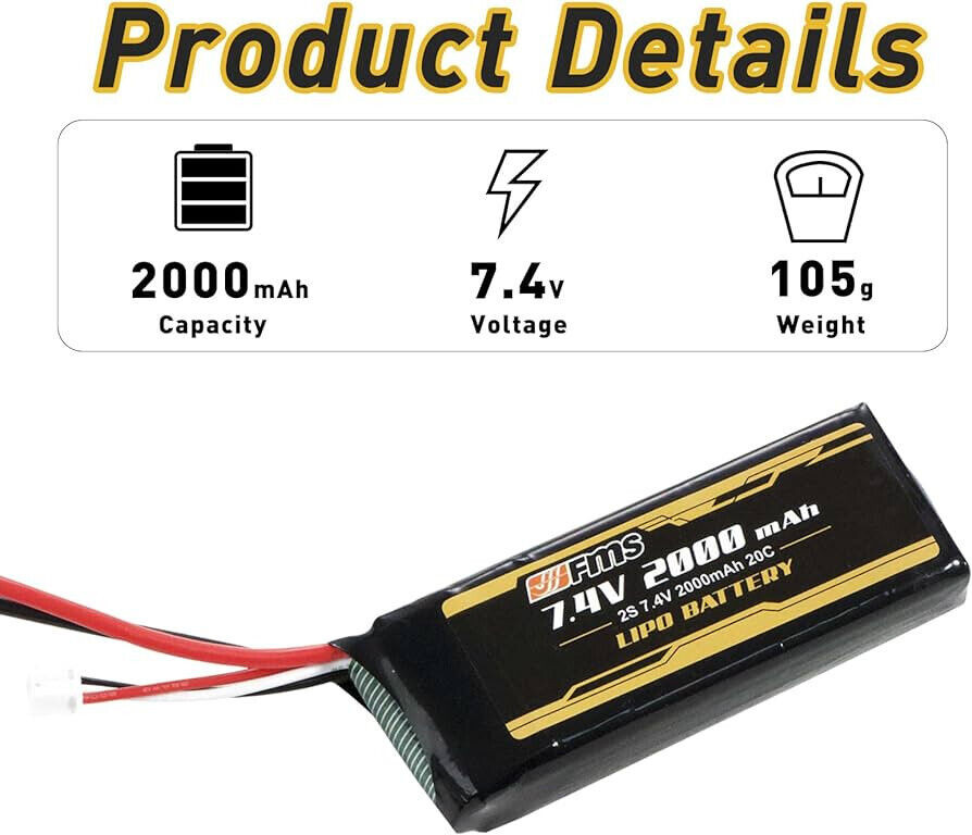 RC Battery Packs And Chargers | Lipo Lithium Hard Case| Balance Chargers