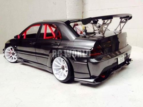 RC 1/10 Mitsubishi EVO 9 BODY KIT Voltex Aero Kit