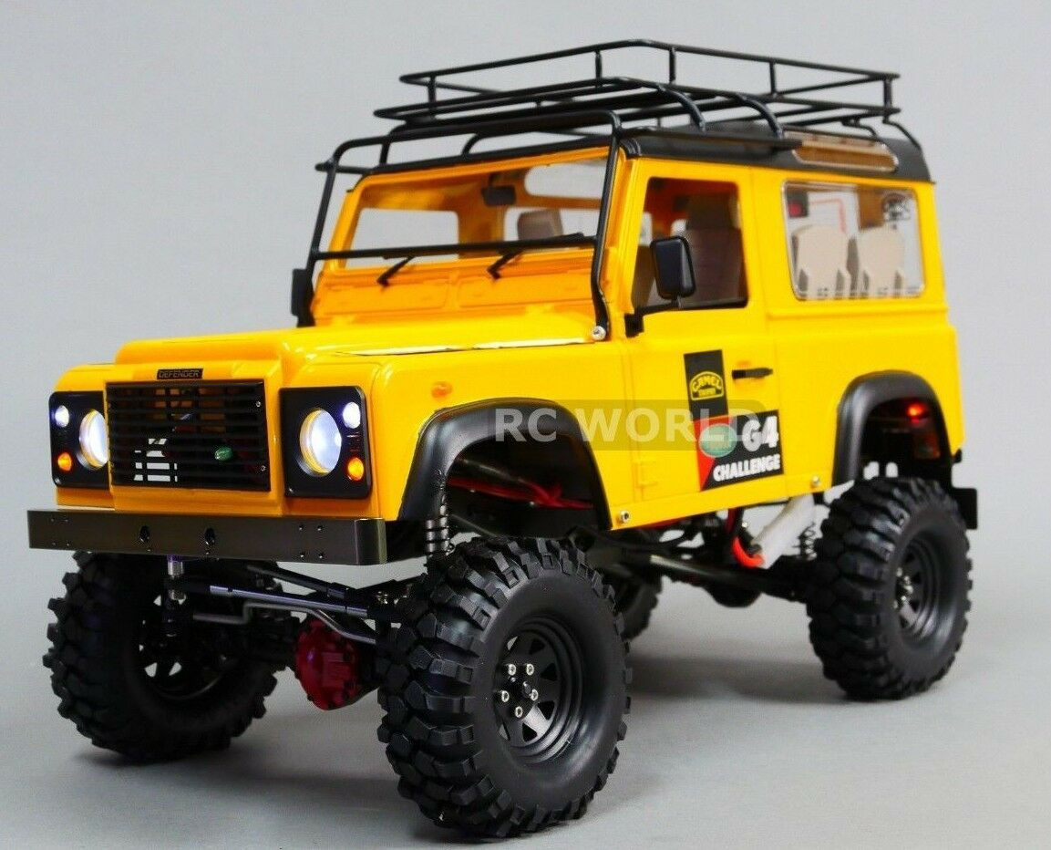 RC4WD 1/10 LAND ROVER DEFENDER 110 CAMEL TROPHY Team UK 4X4 W/ WINCH ...