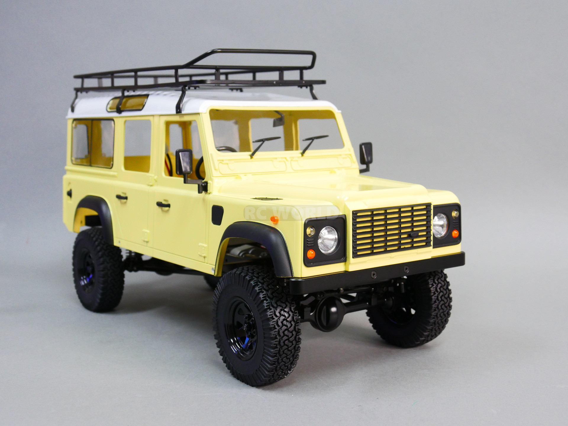 RC New Land Rover Defender 110 TRUCK D110 CHASSIS Metal Custom Rolling ...