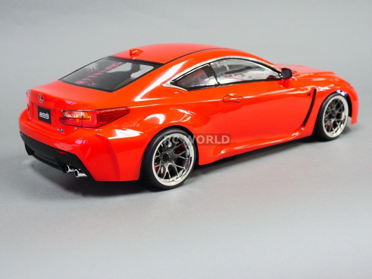 Custom RC 1/10 Drift LEXUS RCF AWD DRIFT Car RTR W/ LED White