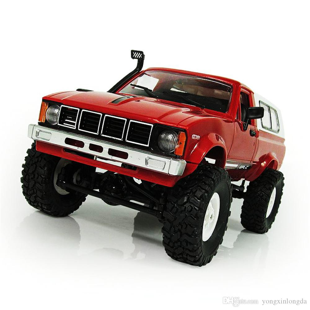 RC 1/10 FORD F450 Dually Pick Up 4X4 Truck *RTR* -RED-
