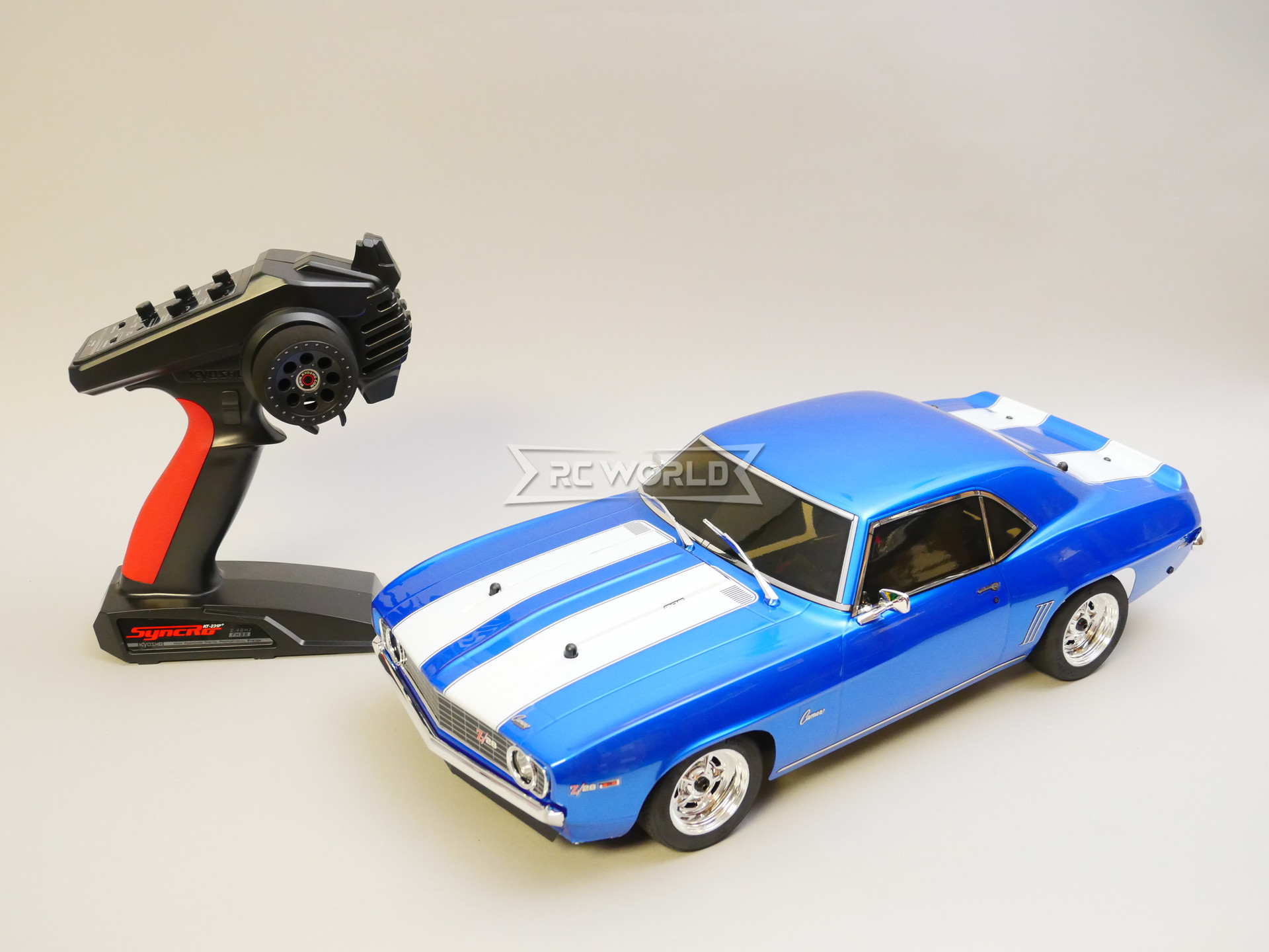 Kyosho Fazer RC Car 1970 CHEVELLE SS 454 Black 4wd -RTR- 34416t2