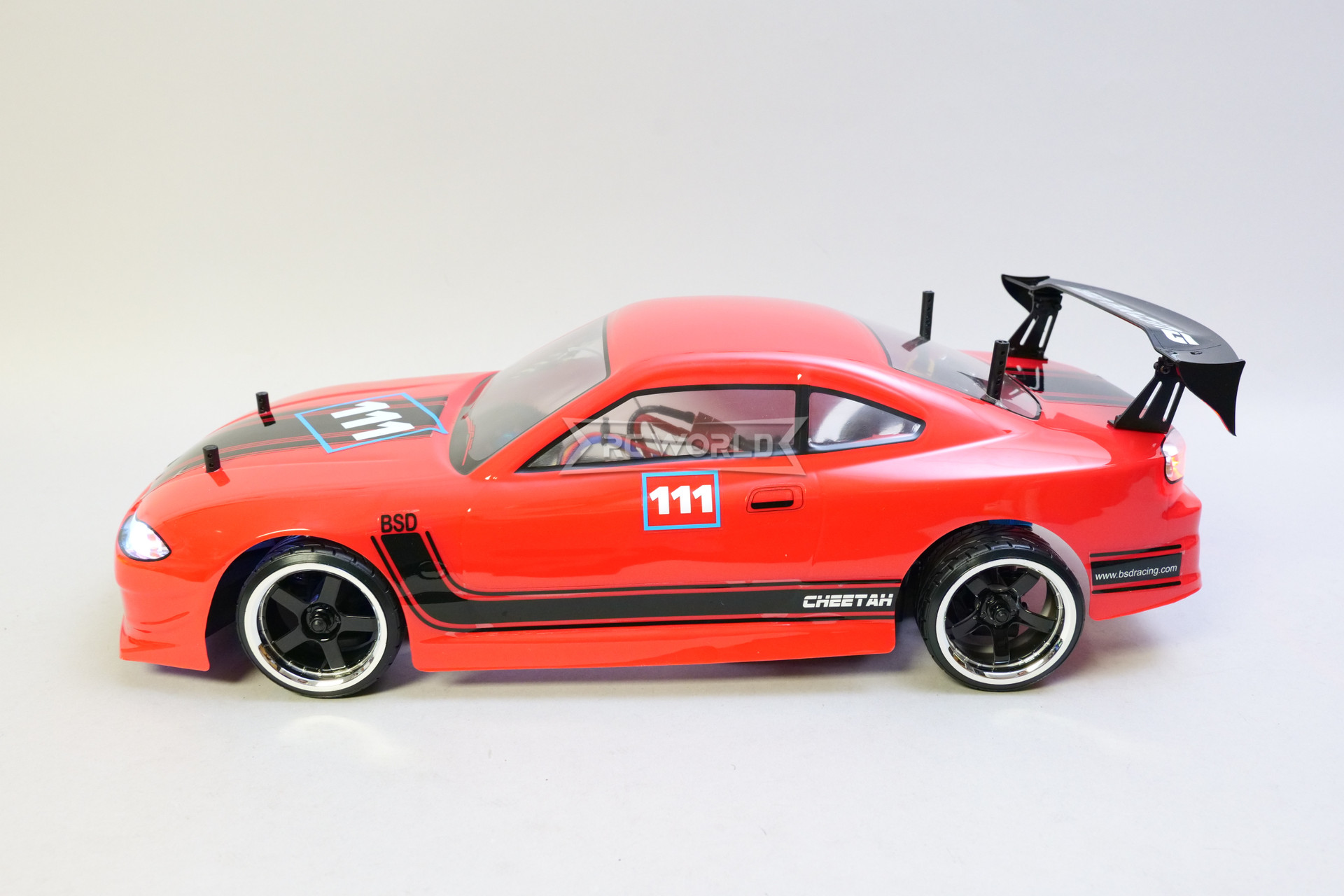 RC 1/10 Drift Nissan Skyline S15 Drift Car RTR W/ LED *RED*