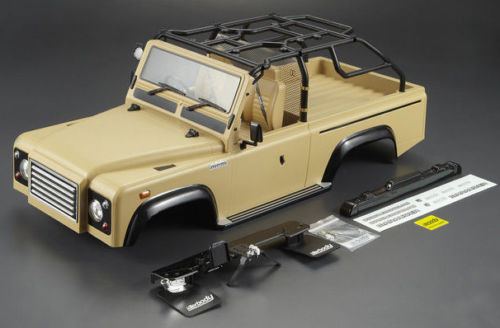 Scale RC Truck Body Shell 1/10 MARAUDER Rock Crawler SCX10 +SNORKLE ...