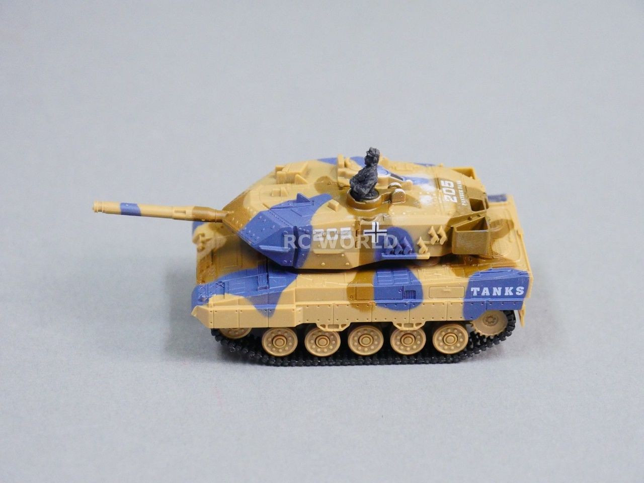 RC Micro TANK Mini Radio Control GERMAN LEOPARD 2A6 TANK W/ Sounds 2 ...