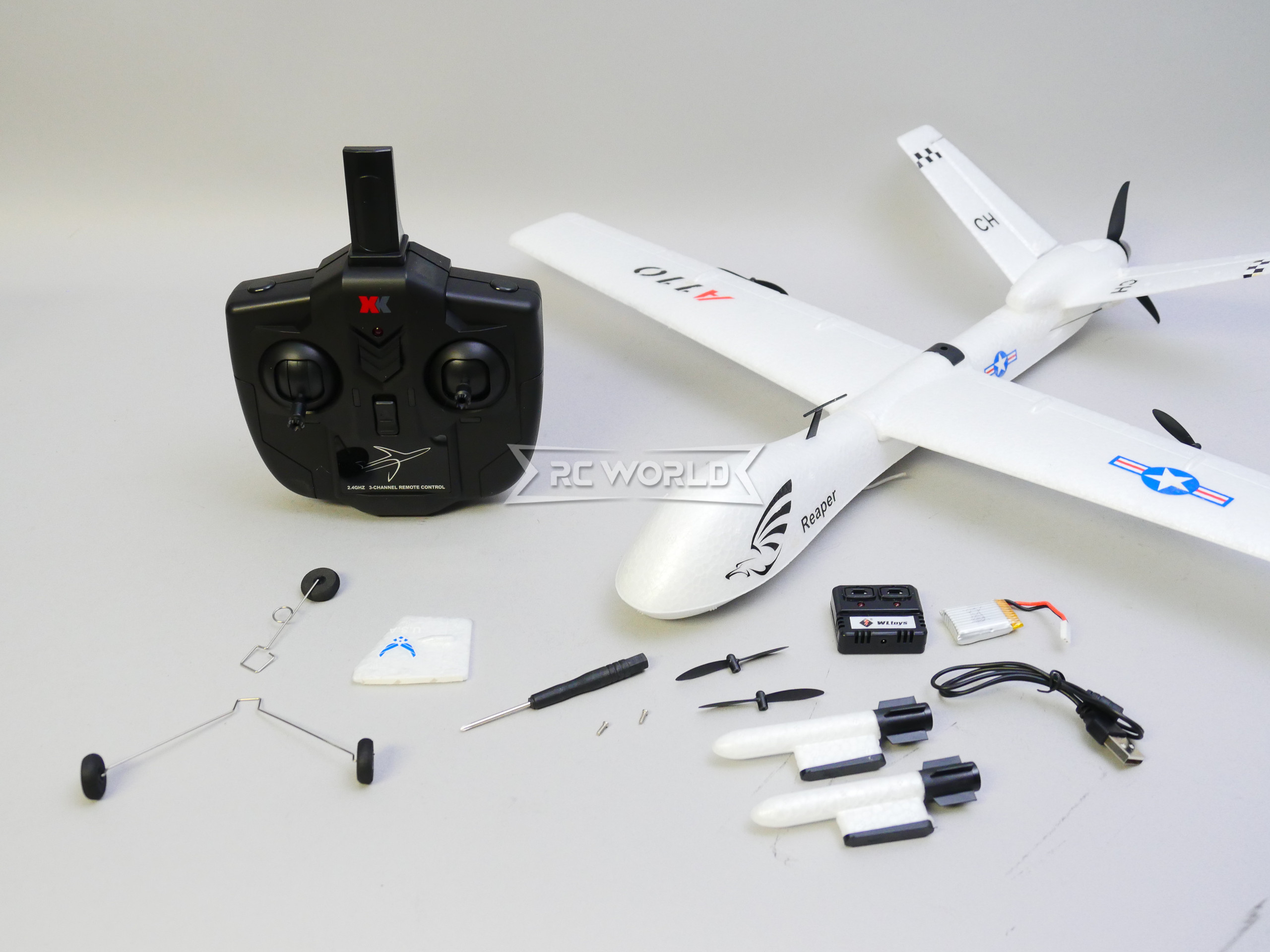 RC Jetliner Airbus A380 Electric Micro Airplane 3 Channel 2.4GHZ -RTF-