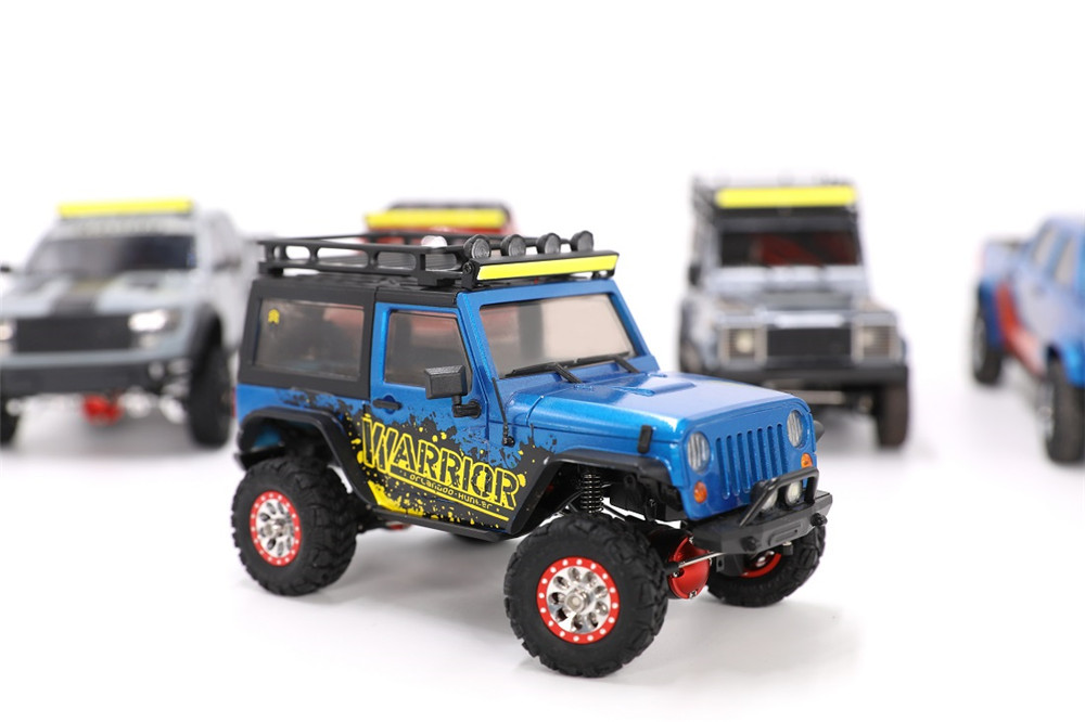Orlandoo RC 1/32 Micro JEEP WRANGLER 4X4 Rock Crawler Truck -KIT- FULL ...