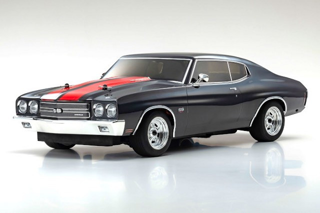 Kyosho Fazer RC Car 1970 CHEVELLE SS 454 Black 4wd -RTR- 34416t2