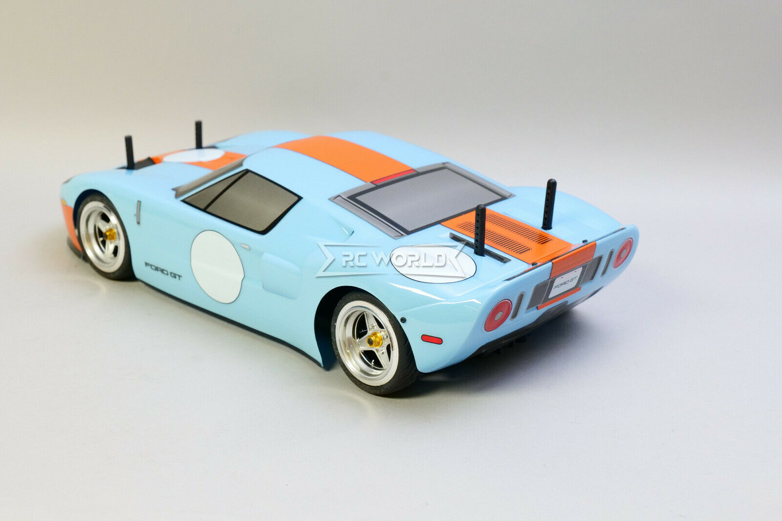 RC 1/10 FORD F450 Dually Pick Up BODY SHELL Pre-Painted -BLUE