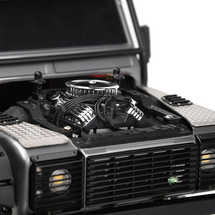 Toyan RC Nitro V8 ENGINE W/ SUPER CHARGER 4 Stroke Water Cooled 8 ...