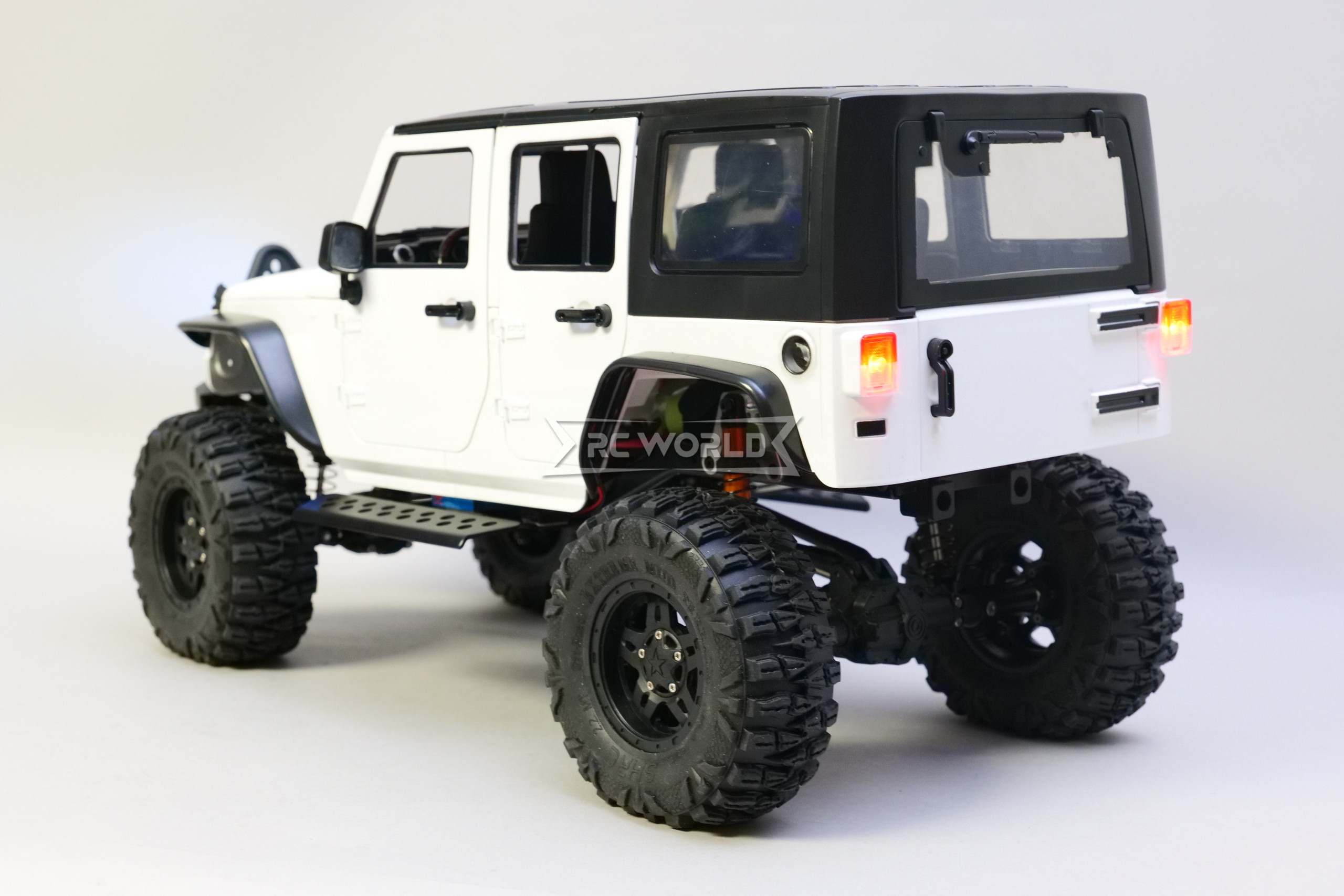 Custom RC Jeep Wrangler 2.2 Rock Crawler 8.4v Single Speed -RTR-