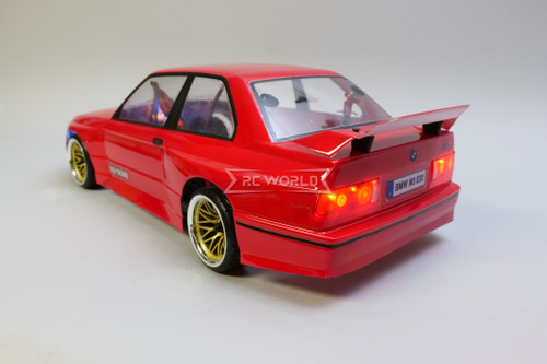 HPI 1/10 RC Body Shell BMW E30 M3 200mm -PAINTED- #17540 *BLACK*