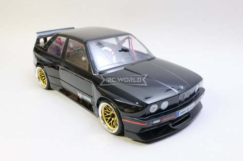 HPI 1/10 RC Body Shell BMW E30 M3 200mm -PAINTED- #17540 *BLACK*