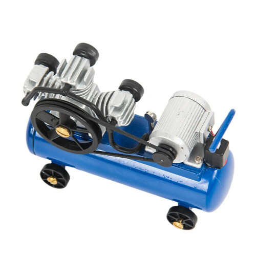 RC 1/10 Scale METAL AIR COMPRESSOR Scale Garage -RED-