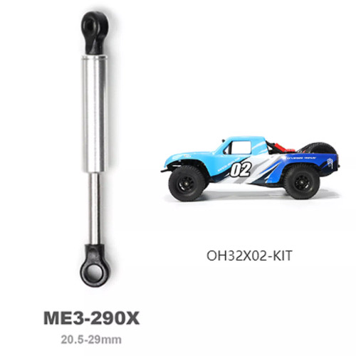 Orlandoo RC 1/32 Parts Micro Suspension SHOCKS Internal SILVER (2PCS ...