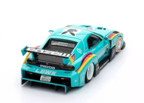 1/64 MAZDA RX7 (FD3S) LB-SUPER SILHOUETTE Model Car *EXPO* -TEAL-