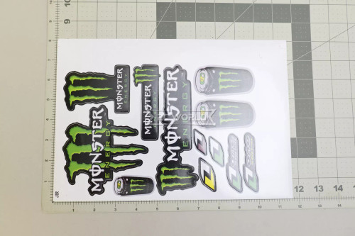 RC 1/10 DECAL Stickers MONSTER ENERGY Vinyl Sheet