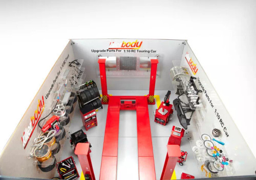 RC 1/10 Scale FLOOR JACK Scale Garage Model Kit #48545