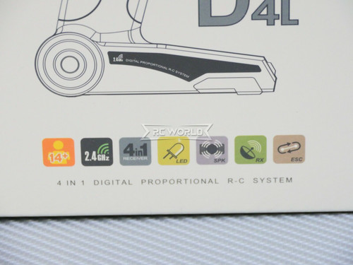 Orlandoo D4L RC RADIO SYSTEM 4-1 For Micro 1/32 Truck W/ Receiver/ESC ...