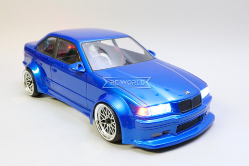 RC 1/10 BMW E36 M3 Drift Car RTR W/ LED -BLACK-