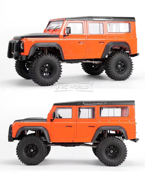 RC 1/10 LAND ROVER DEFENDER 110 4X4 2-Speed Diff Lock *RTR* -GRAY-