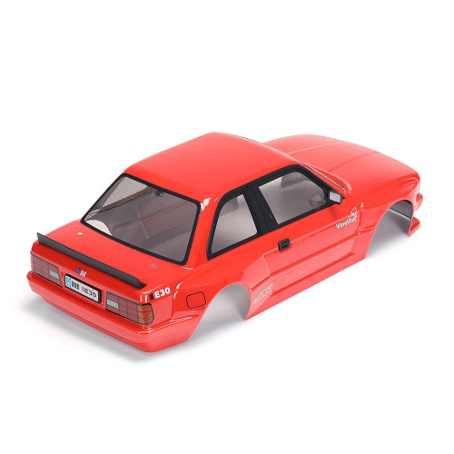 1/10 RC Car BODY Shell BMW E30 M3 Werewolf w/ LED *FINISHED* -RED-