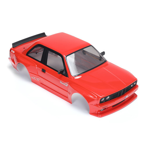 1/10 RC Car BODY Shell BMW E30 M3 Werewolf w/ LED *FINISHED* -RED-