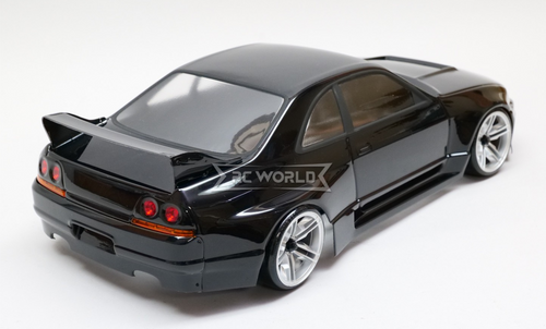 Custom RC 1/10 Drift NISSAN SKYLINE R33 AWD Belt CAR *RTR* -BLACK-