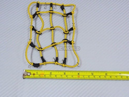 RC Truck Scale ROOF Accessories BUNGEE CORD NET Cargo Net For Roof Rack ...