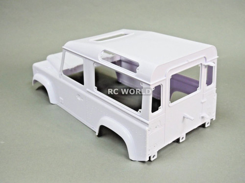 RC 1/10 Land Rover Defender 90 Hard Body W/ Interior V2