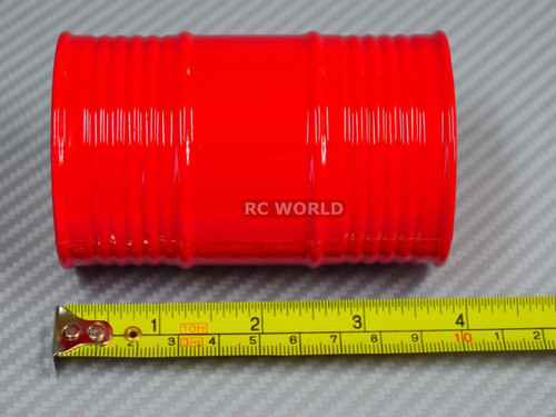 1/10 Plastic Drum Container Red - RC WORLD