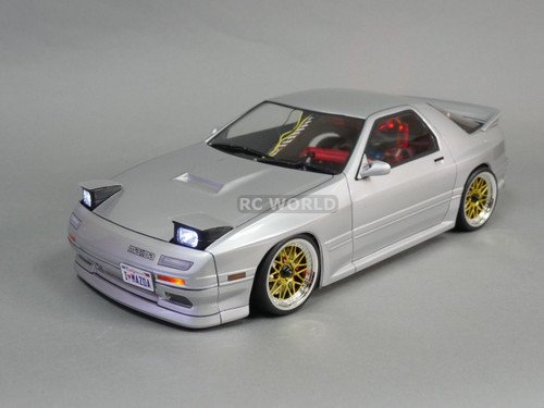 Custom 1/10 RC Drift MAZDA RX7 FC Pop Up Lights L.E.D Lights - RTR - RC ...