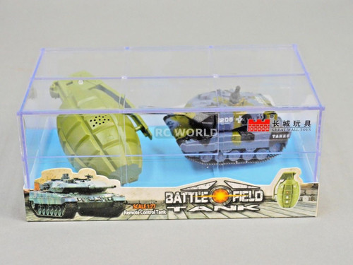 RC Micro TANK Mini Radio Control GERMAN LEOPARD 2A6 TANK W/ Sounds 2 ...