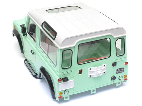 RC 1/10 Land Rover DEFENDER 90 W/ Interior D90 Scale Truck Hard Body