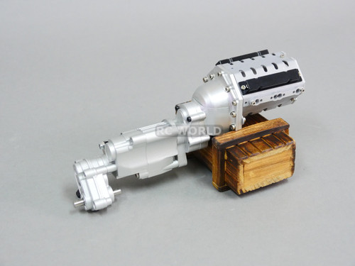 Axial SCX-10II Metal 2 SPEED Gearbox TRANSMISSION V8 Engine