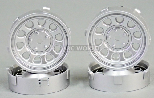 1/10 Tetsujin SUNFLOWER CHROME Adjustable Offset 3-6-9mm -4 RIMS