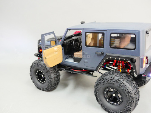 1/10 RC JEEP WRANGLER RUBICON 2-SPEED Rock Crawler 8.4V *RTR*